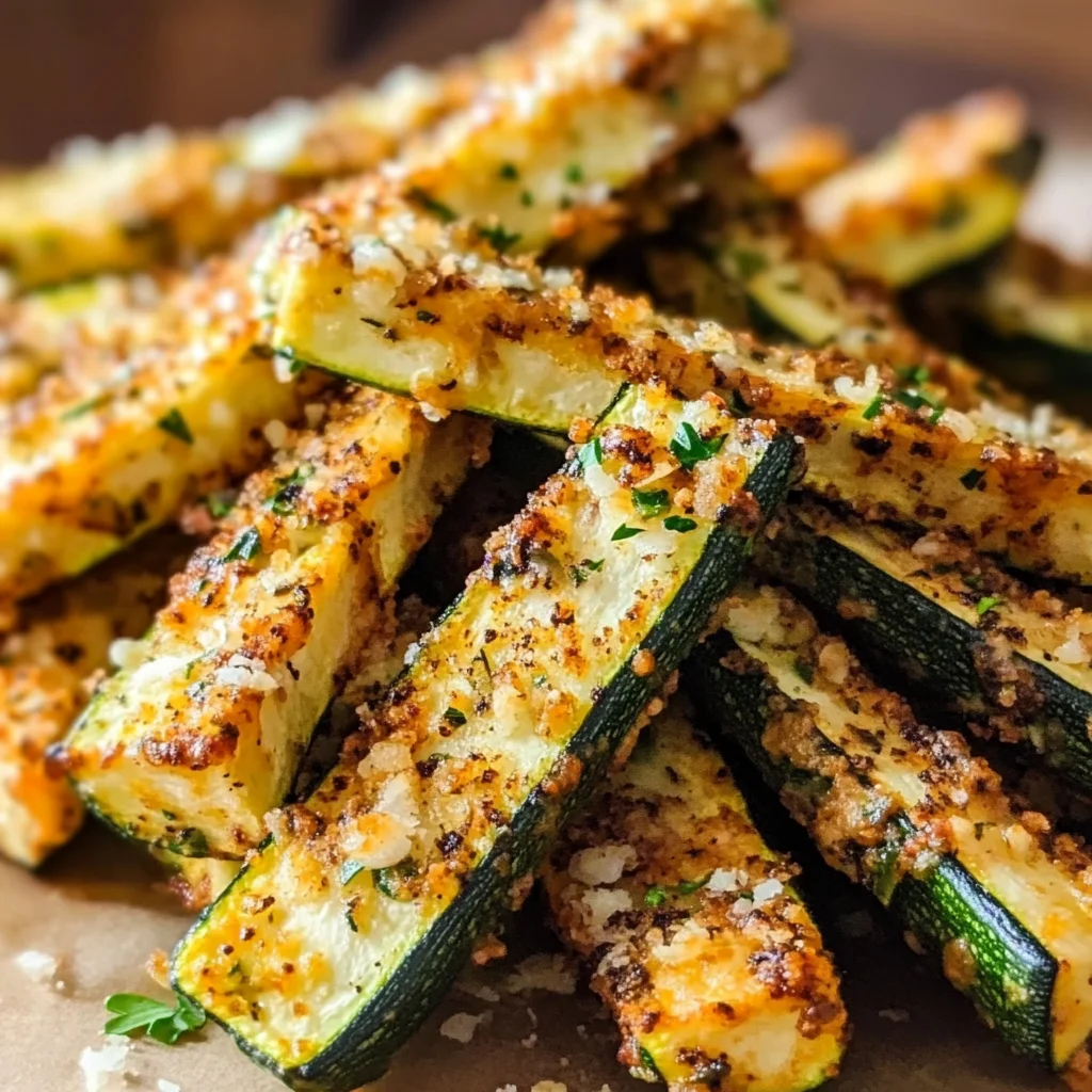 Baked Parmesan Zucchini Fries - The Ultimate Healthy Snack